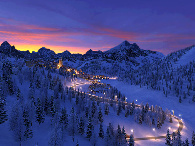 Nature 3D Screensavers - Alpine Valley