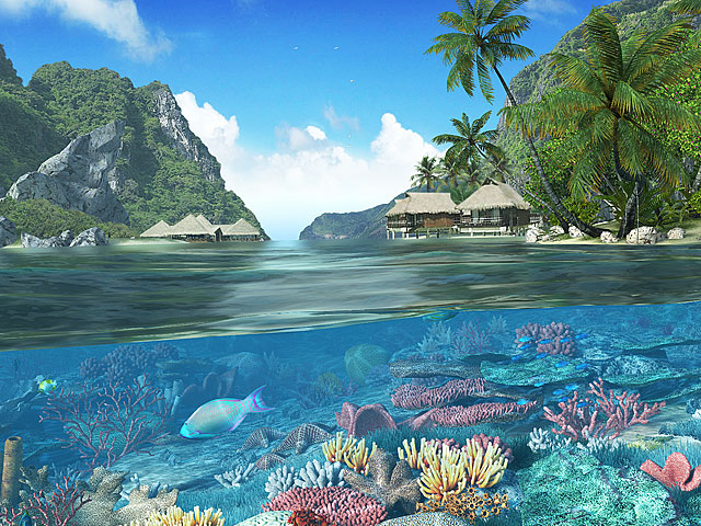 Nature 3d Screensaver Screenshot