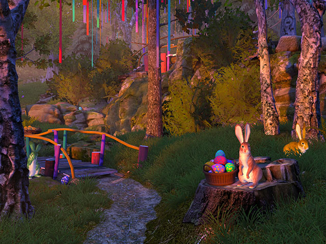 Holidays 3D Screensavers - Easter Walk