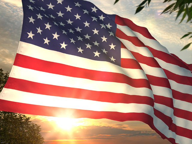 Holidays 3D Screensavers - Flag