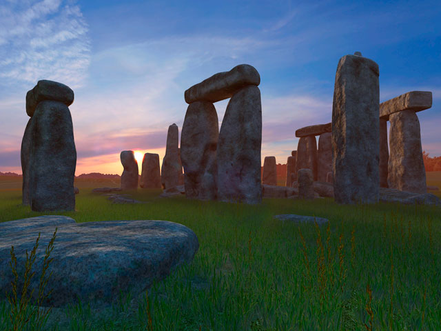 Adventure 3D Screensavers - Stonehenge