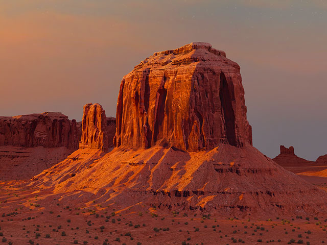 Nature 3D Screensavers - Sunset Monuments